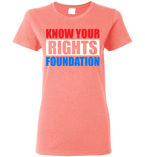 Women's Know Your Rights Foundation Tee 2 – Reel Nagas